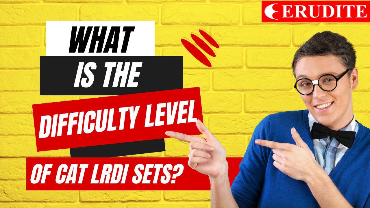 What is the difficulty level of CAT LRDI sets? | CAT 24 | Read more